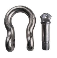 China Custom Forged Screw Pin Bow Shackle Heavy Duty 1-120kg Carbon Steel for sale