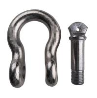 China ISO9001 Heavy Duty Stainless Steel D Shackle Screw Pin Type 5/8 inch 25 Ton for sale