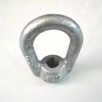 China Anti Corrosion Alloy Steel Forged Lifting Eye Nut Ring 1kg-120kg Custom for sale