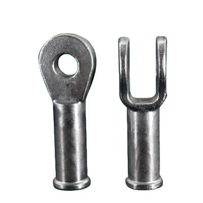 China Y Type Ball Ends Forged Steel Clevis 40kV High Voltage Hardware ISO9001 Custom for sale