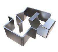 China Custom Powder Coated Steel Stamping Parts ISO9001 0.5mm-6mm Thickness for sale
