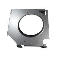 China ISO9001 Custom Metal Stamping Parts Steel Aluminum Powder Coated 0.5mm Thickness for sale