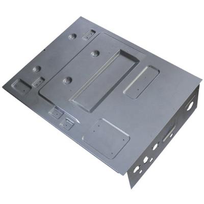 China Custom Brushed Metal Stamping Components Stainless Steel Automotive Parts ISO9001 for sale