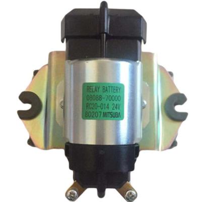 China PC60 PC70 PC110-8M0 Excavator 24V Battery Relay Switch 08088-70000 08088-30000 for sale