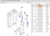 China Komatsu Exxcavator PC210-10M0 PC210LC-10M0 cooling system radiator Hose 20Y-03-56860 for sale