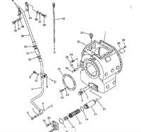 China Komatsu D65P-8 D65A-8 transmission box bulldozer gearbox 144-15-00018 144-15-00019 144-15-00020 for sale