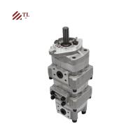 China Excavator Parts Triple Gear Pump Excavator Hydraulic Pump PC30 PC40 PC50 PC6050 370-7601 for sale