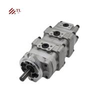 China Excavator Parts Triple Gear Pump Excavator Hydraulic Pump PC30 PC40 PC50 PC6050 370-7601 for sale
