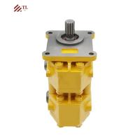 China Shantui Bulldozer Spare Part SD16 Double Gear Pump 16T-70-10000 for Crawler Excavator for sale