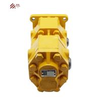 China Shantui Bulldozer Spare Part SD16 Double Gear Pump 16T-70-10000 for Crawler Excavator for sale