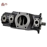 China Parker Denison T6 Of T67DBB T67DCB T67EDB Triple Hydraulic Vane Pump and Long-Lasting for sale