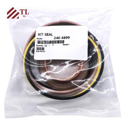 China Hydraulic Cylinder SEAL KIT 240-6899   Parts Excavator Boom/Arm Cylinder Seal Kit for sale