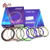 China Hitachi Zaxis 210 Bucket Seal Kit / Boom Ram Seal Kit Excavator Repair Kit for sale
