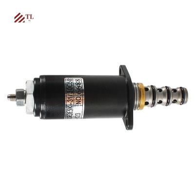 China High-Quality Solenoid Valve for Kobelco SK210-8 and SK200-8 Excavators with 1 Year Warranty for sale