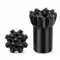 China Trapezoidal Standard Thread Button Bits Alloy Steel Body For Rock Drilling for sale