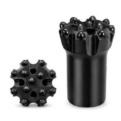 China Trapezoidal Standard Thread Button Bits Alloy Steel Body For Rock Drilling for sale