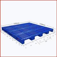 China Custom Four Way Entry Modular Plastic Skid Pallet For Warehouse Storage for sale