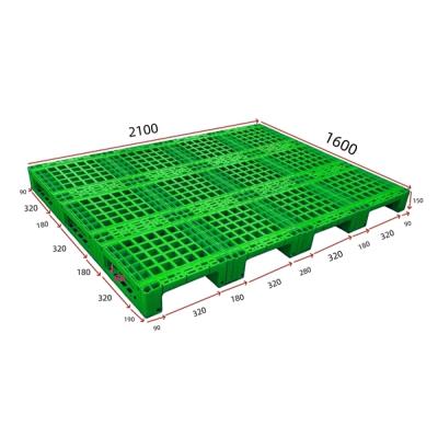 China Modular Warehouse Plastic Pallets Moisture Resistant Reusable Custom for sale