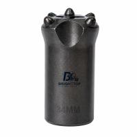 China 34mm Tapered Button Bits Tungsten Carbide Alloy Steel for Mining Quarrying Rock Drilling for sale