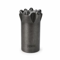 China 38mm Tapered Button Drill Bit Tungsten Carbide Rock Drilling Tool for Quarrying Mining Tunneling Construction for sale