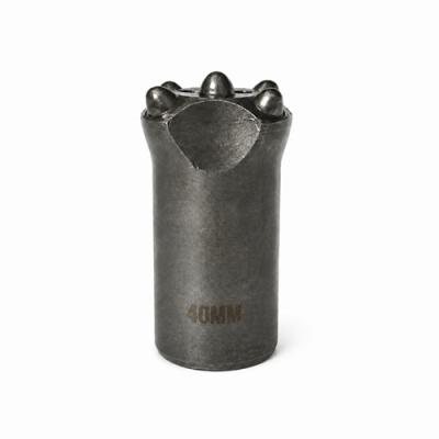 China 40mm Tapered Button Bit Tungsten Carbide Rock Drilling Tool for Quarrying Mining Tunneling Construction for sale