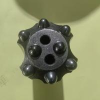 China Carbide Rock Drill Tapered Button Bits 32-50mm Diameter Custom Taper Angle for Mining for sale