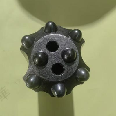 China Carbide Rock Drill Tapered Button Bits 32-50mm Diameter Custom Taper Angle for Mining for sale