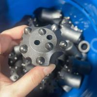 China Carbide Rock Drill Tapered Button Bits 32-50mm Diameter Custom Taper Angle for Mining for sale