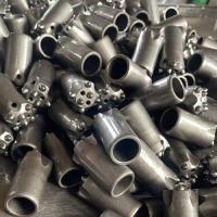 China 48mm Tapered Button Bits Carbide Rock Drill Bit Percussive Drilling Tool for Handheld Mining Tunneling Anchor Bolting for sale
