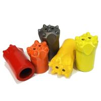 China 12 Degree Tapered Rock Drill Bit H22 26-42mm Carbide Button Bit for YT28 Air Leg Rock Drill for sale