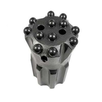 China Tungsten Carbide Threaded Rock Bit R25 75mm Retrac Button Bit for Quarrying Mining Tunneling for sale