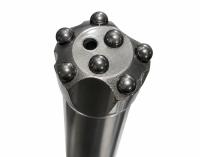China R25 35mm Threaded Button Bit Dome Spherical Tungsten Carbide Rock Drilling Tool for sale