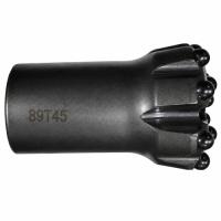 China T45 89mm Dome Spheric Button Threaded Drill Bit Tungsten Carbide Rock Drilling Tool for sale