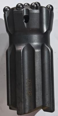 China T38 76mm Flat Face Retrac Body Dome Button Bit Threaded Rock Drill Bit for Mining Tunneling for sale