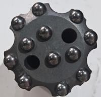 China T38 76mm Flat Face Retrac Body Dome Button Bit Threaded Rock Drill Bit for Mining Tunneling for sale