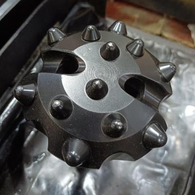 China Semi Ballistic Carbide Button DTH Drill Bits CIR90 95mm CV Convex Face for Mining for sale