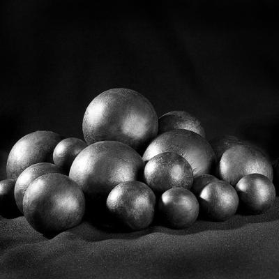 China 48HRC 53HRC Cast High Chromium Grinding Steel Balls For Cooper Mine ISO9001 for sale