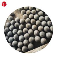China 20mm - 160mm Hyper Steel Grinding Media Balls , Low Breakage Grinding Media Steel Ball for sale