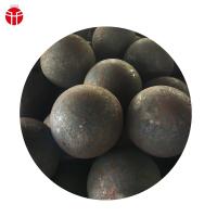 China 20mm - 160mm Hyper Steel Grinding Media Balls , Low Breakage Grinding Media Steel Ball for sale