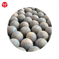 China 20mm - 150mm Forged Steel Ball 45HRC Industrial Grinding Balls for sale