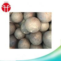 China 60mm 50mm Grinding Steel Ball 5 Inch For Copper Mine Material for sale