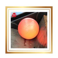 China 55 - 60HRC Carbon Steel Forged Grinding Balls Wear Resisting for sale