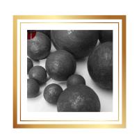 China 60HRC 58HRC Forged Grinding Balls B2 Cast Grinding Media Ball For Cement Plant Ball Mill for sale