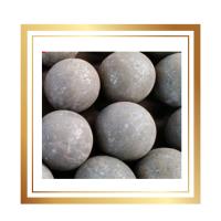 China 60HRC 58HRC Forged Grinding Balls B2 Cast Grinding Media Ball For Cement Plant Ball Mill for sale