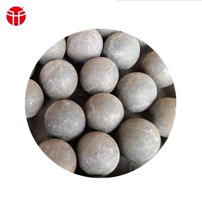 China 50mm 60mm Chrome Steel Ball , Rolling Forged Steel Balls For Ball Mill for sale