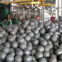 China HRC53 150mm Cast Iron Grinding Balls 55HRC Steel Balls For Ball Mill for sale
