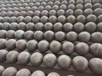 China 50HRC Carbon Steel Cast Iron Grinding Balls , Forged Round Steel Ball for sale