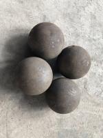 China 50 - 60HRC Sag Mill Forged Grinding Steel Ball 3 Inch 12J/CM2 min for sale