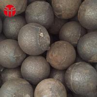 China 20mm - 160mm Ball Mill Grinding Media , Low Medium Iron Chrome Alloy Steel Ball for sale