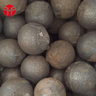 China 20mm - 160mm Ball Mill Grinding Media , Low Medium Iron Chrome Alloy Steel Ball for sale